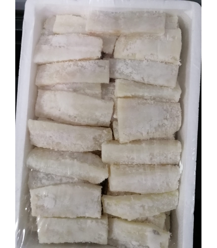 BACALAO SALADO (GADUS) PALITOS BAND. 5 KG. "DONIBANE FISH"